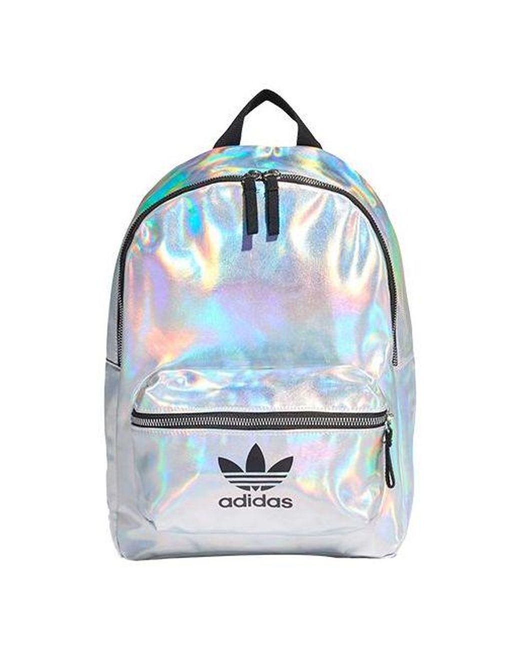 adidas (Wmns) Originals Metallic Backpack ' Metallic' in Blue | Lyst UK