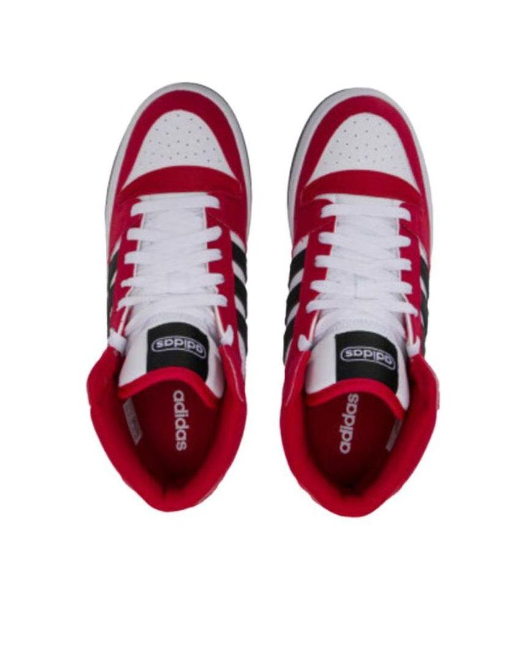 adidas Break Start Mid 'Team Power Cloud' in Red for Men | Lyst