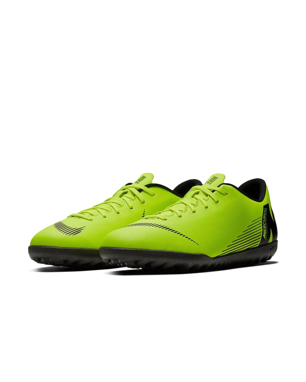 Nike Mercurial Vapor 12 Clup Tf Turf in Green for Men | Lyst