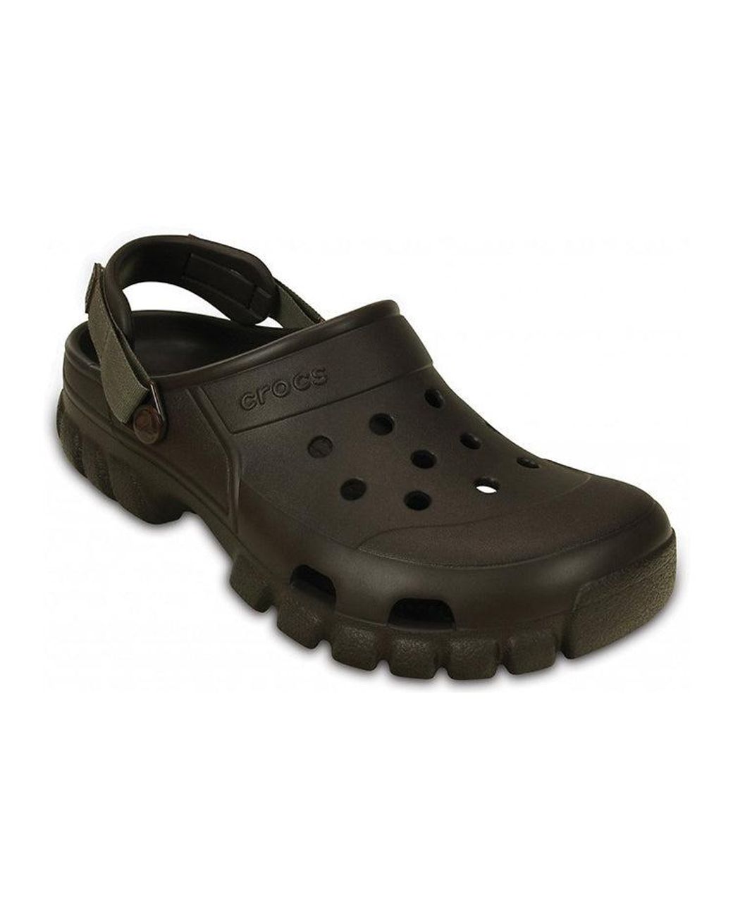 Crocs™ Minimalistic Wear-Resistant Cozy Sports Sandals in Brown for Men ...