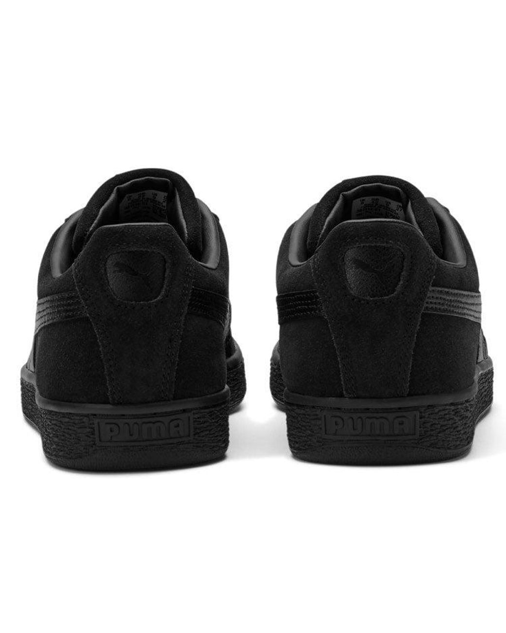 PUMA Suede Classic 'Triple' in Black for Men | Lyst