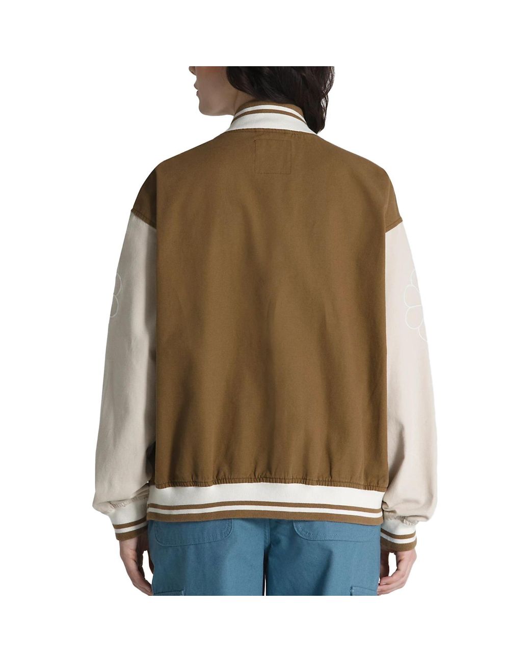 Vans (Wmns) Music Lovers Club Bomber Jacket in Green | Lyst