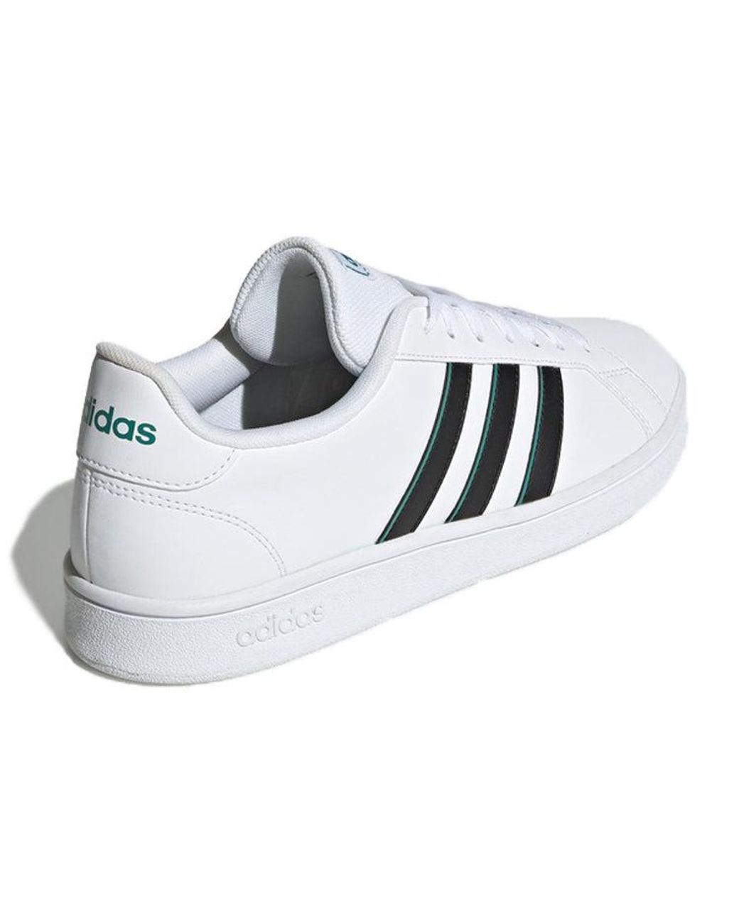 adidas Grand Court Base Carbon' in White for Men | Lyst