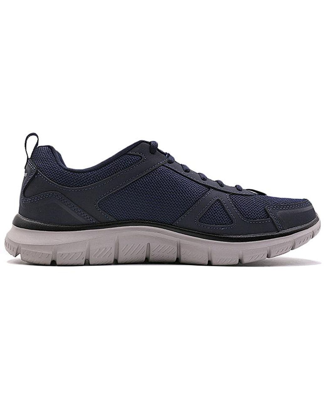 Skechers Track Low Top Running Shoes in Blue for Men | Lyst