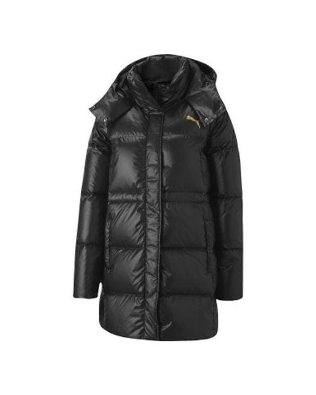 PUMA (Wmns) Cocoon Down Coat in Black | Lyst