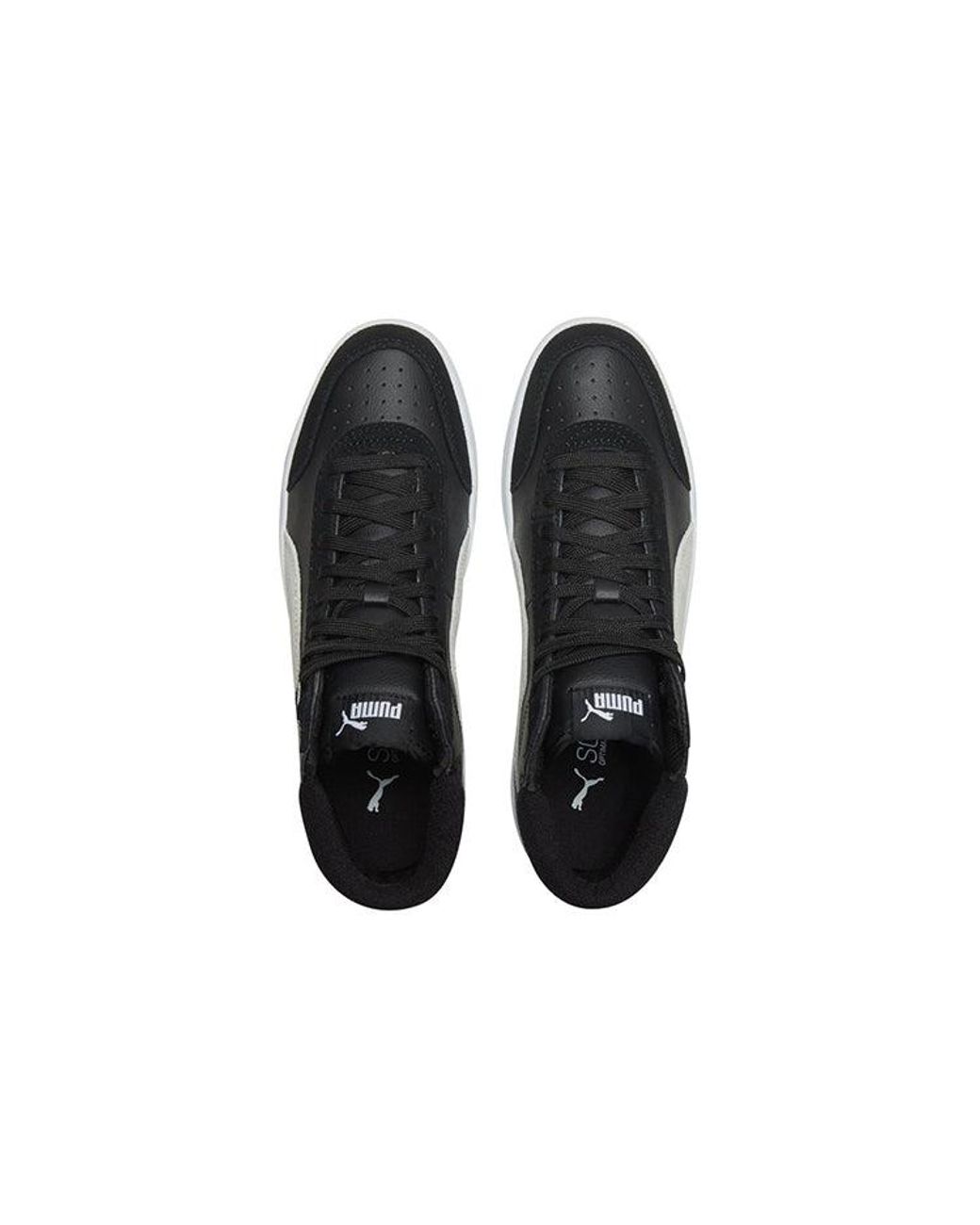 PUMA Court Legend Casual Skateboarding Shoes in Black for Men | Lyst
