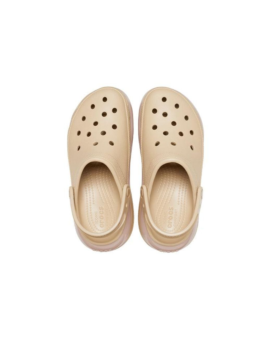 Crocs™ (Wmns) Classic Mega Crush Clog 'Chai Multi' in Natural | Lyst