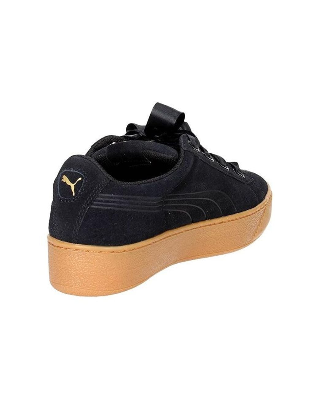 PUMA (Wmns) Vikky Platform Ribbon/Gum in Blue | Lyst