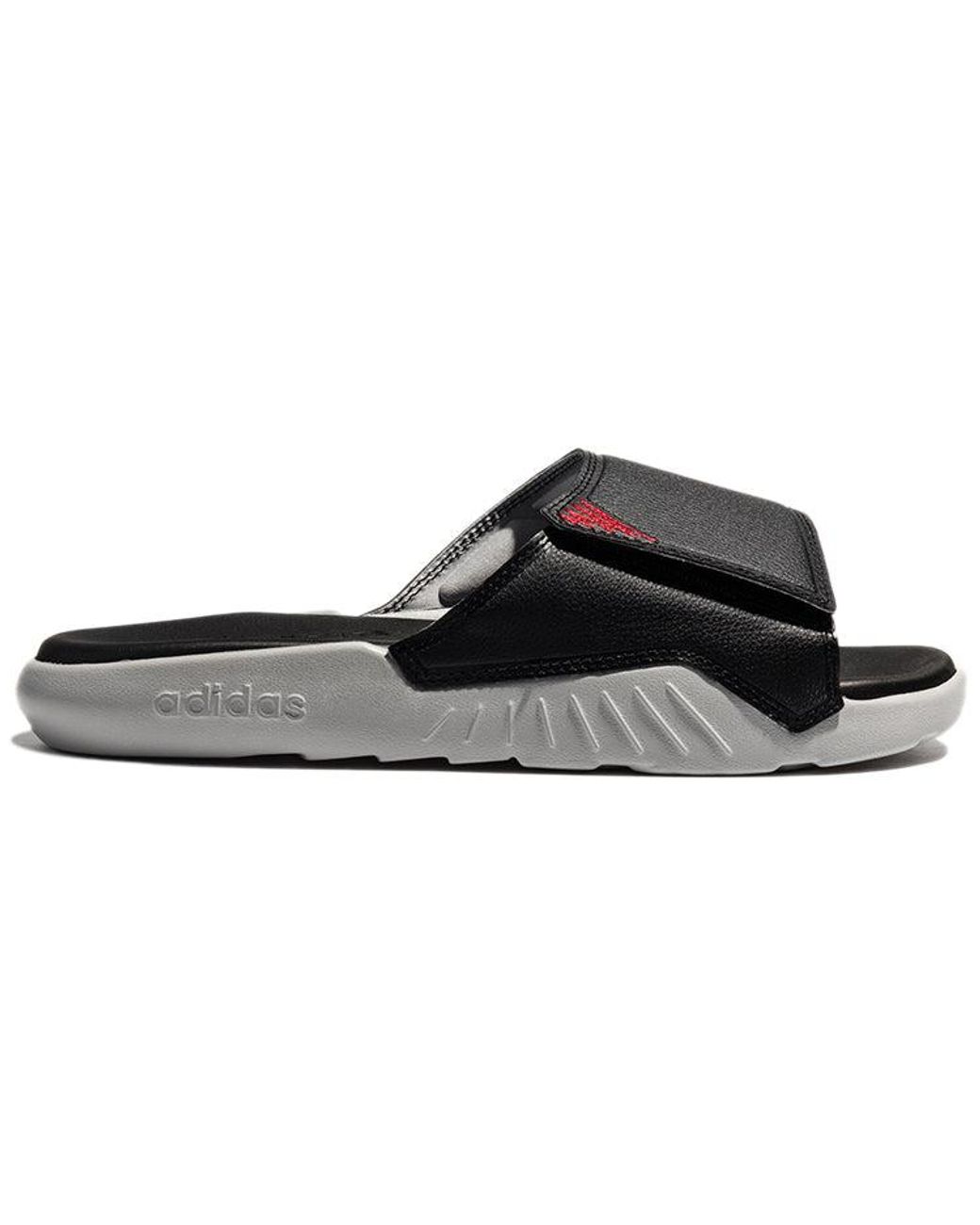 adidas Neo Questar Slide Slippers in Black for Men | Lyst