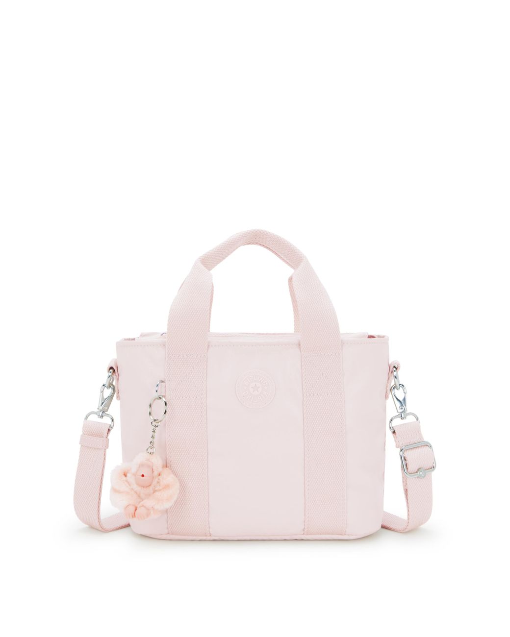 Kipling Shoulder Bag Minta Shine Small in Pink | Lyst UK