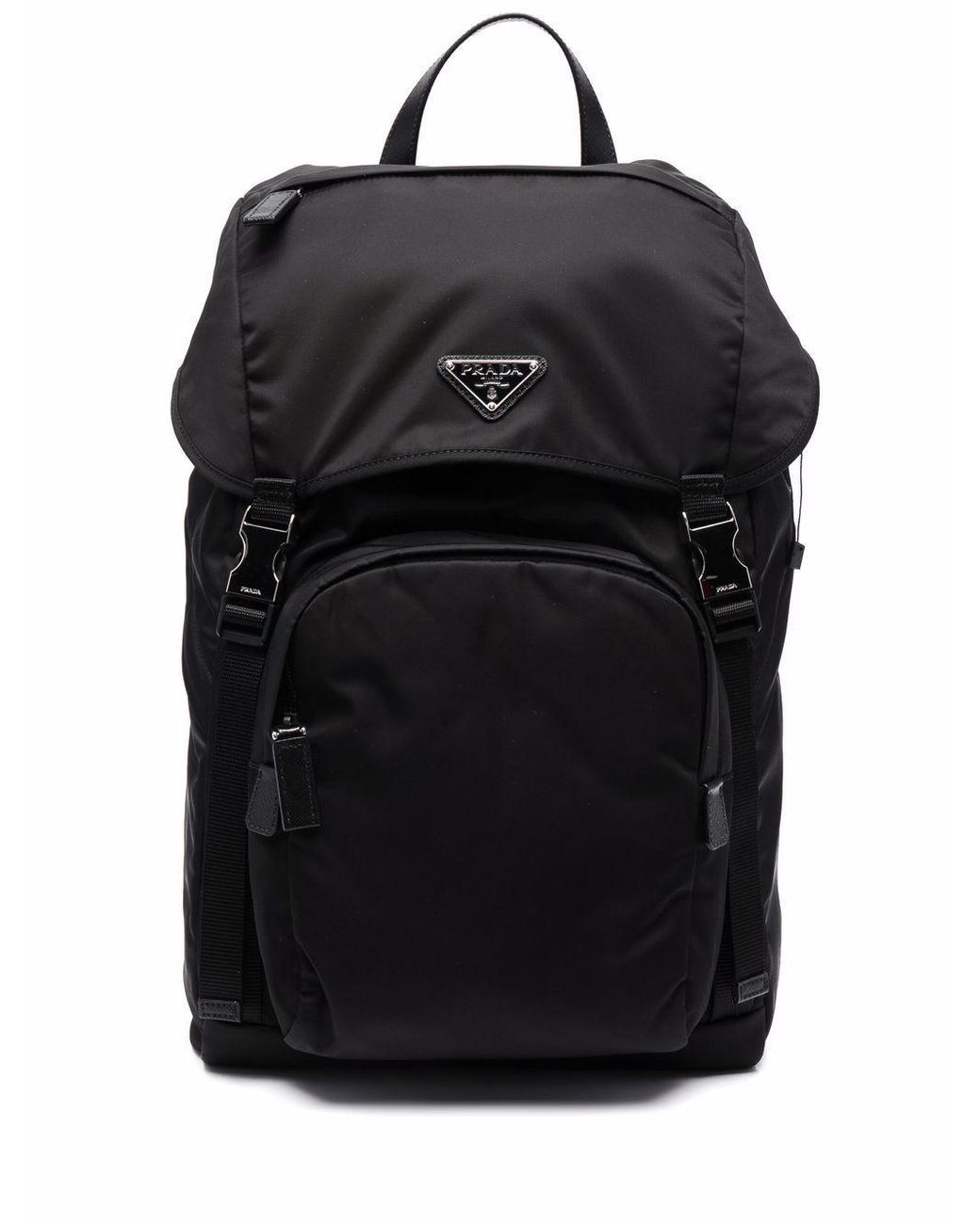 Prada Sleek Urban Mini Backpack in Black for Men | Lyst