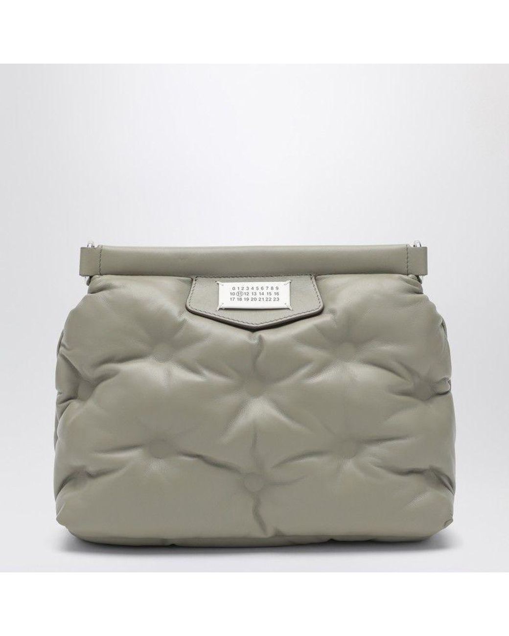 Maison Margiela Classic Glam Slam Mini Handbag in Gray | Lyst