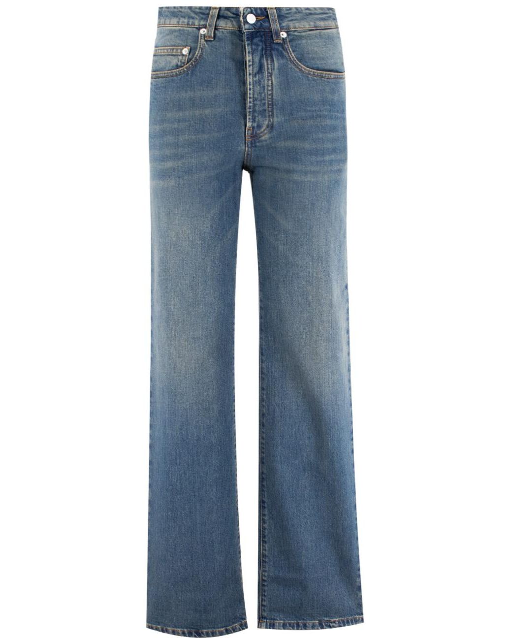 Fabiana Filippi Vintage High-Waisted Jeans With Classic Five-Pocket ...