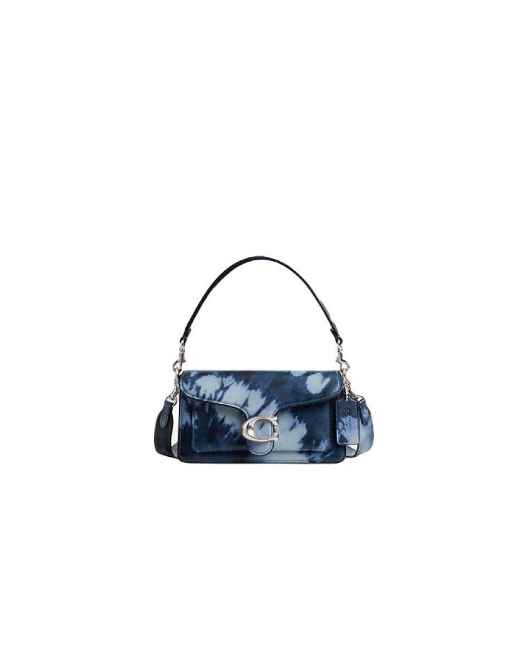 COACH Chic Mini Shoulder Handbag in Blue | Lyst