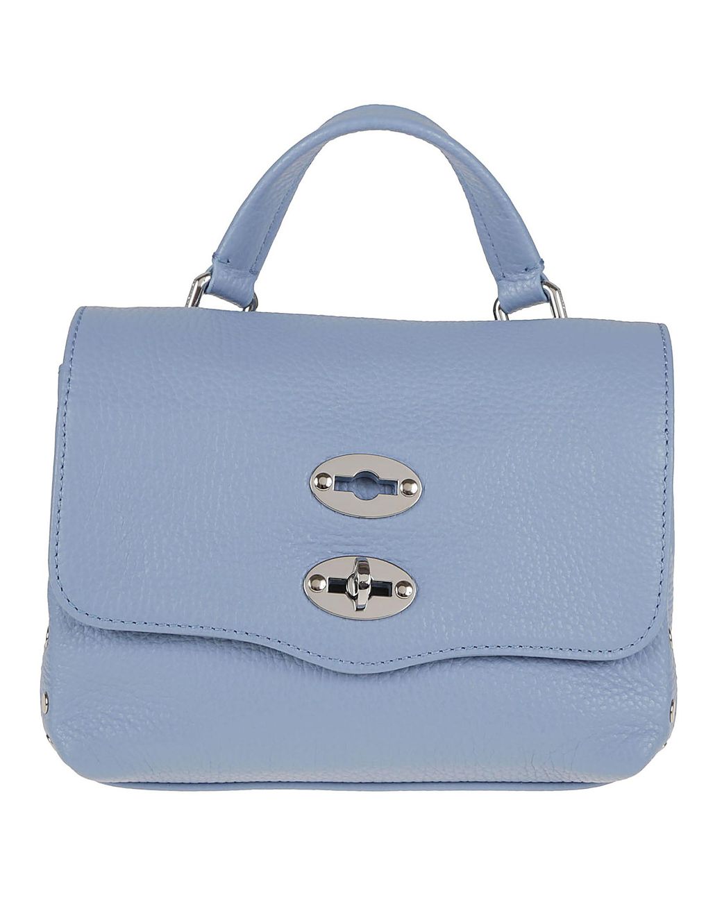 Zanellato Classic Mini Postman Bag in Blue | Lyst