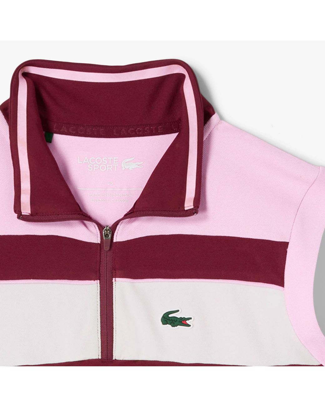 Lacoste Tennis Dress in Red | Lyst