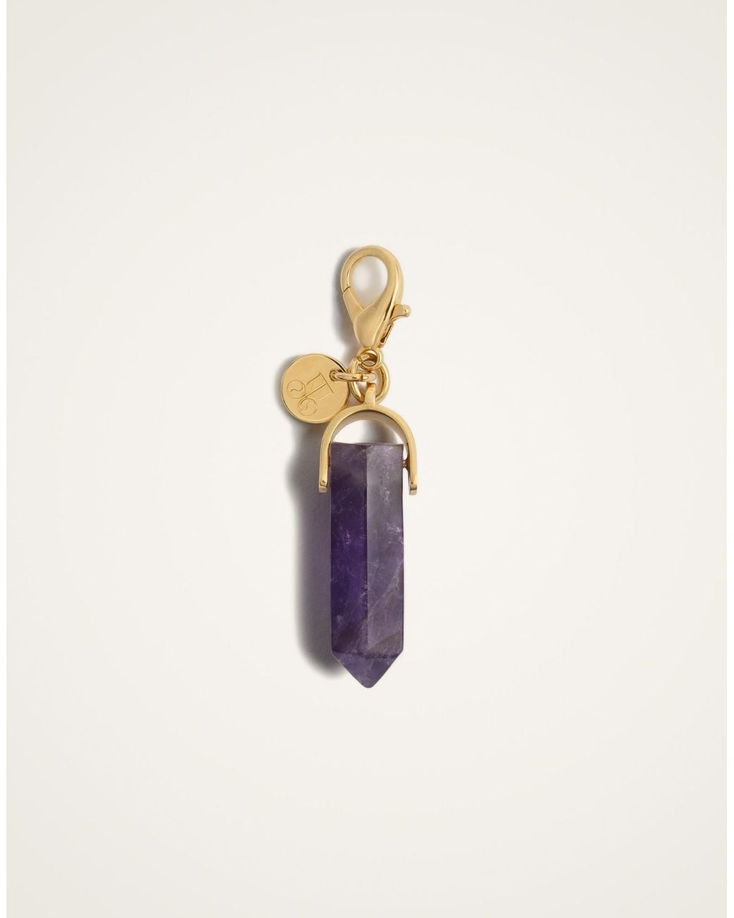 La DoubleJ Pillar Charm in White | Lyst