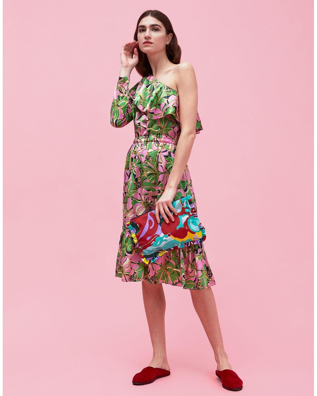 La Double J Silk Boogie Dress Carnevale - Lyst