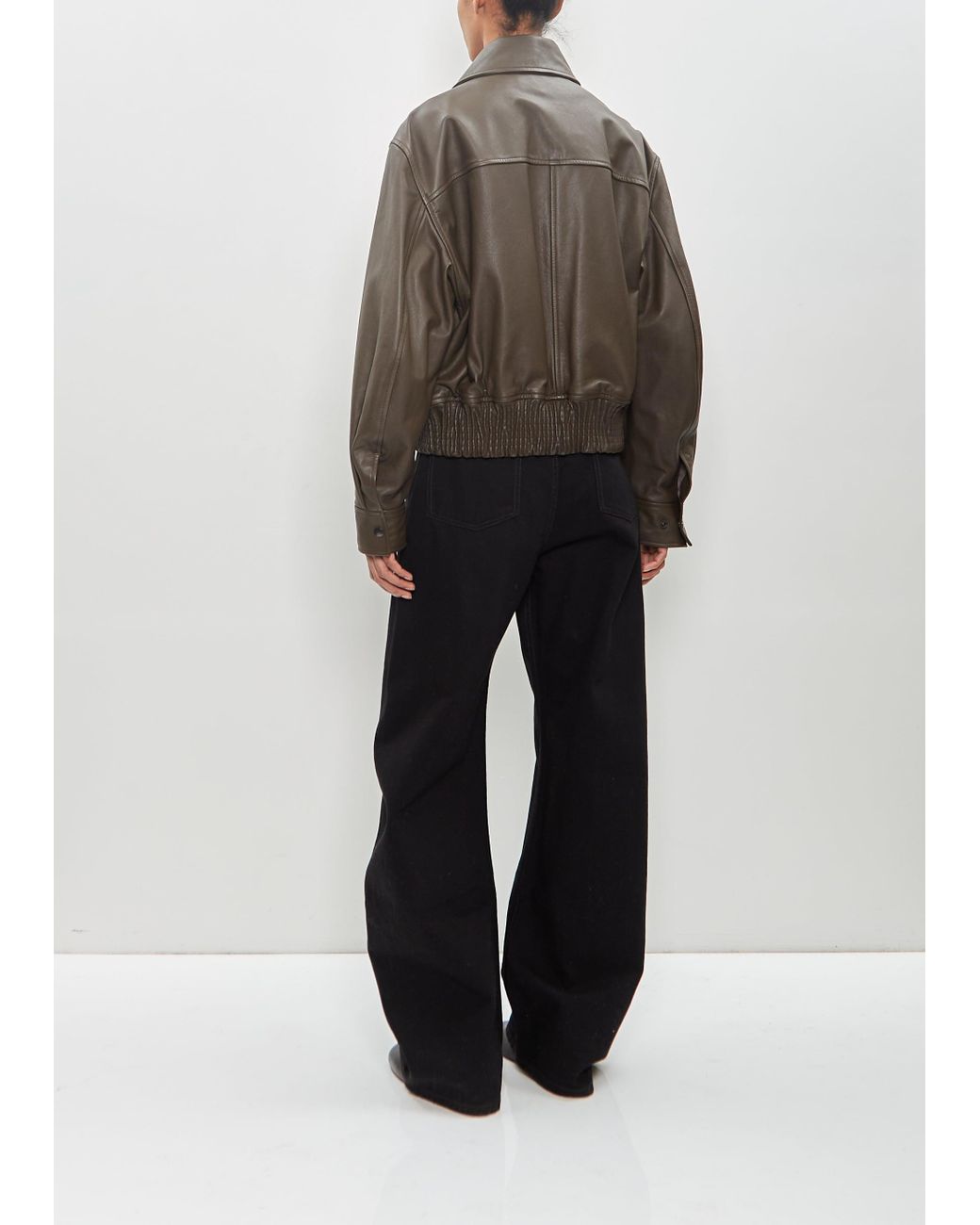 Lemaire Leather Blouson | Lyst Lemaire Leather Blouson | Lyst