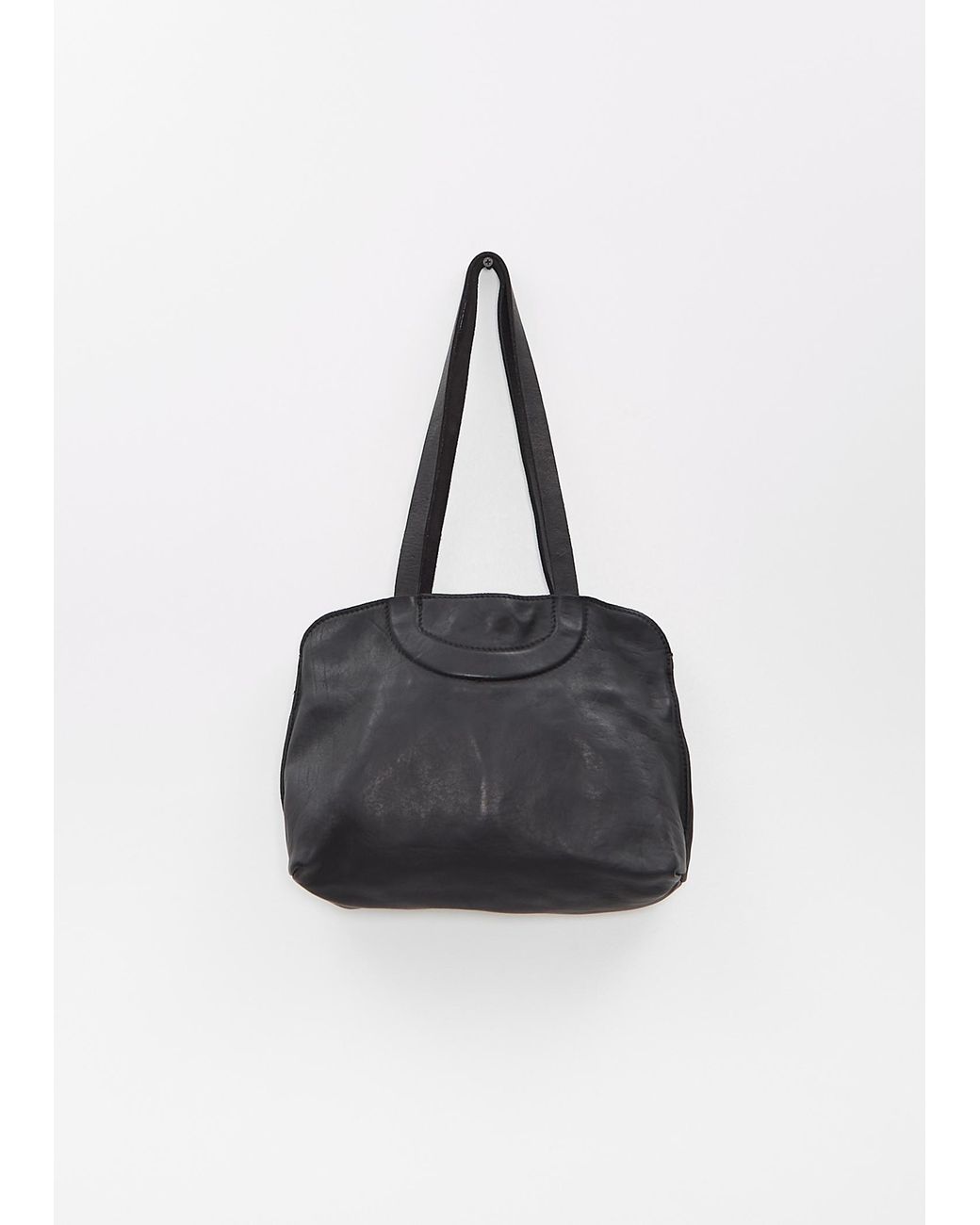 Guidi Small Shoulder Bag in Black | Lyst