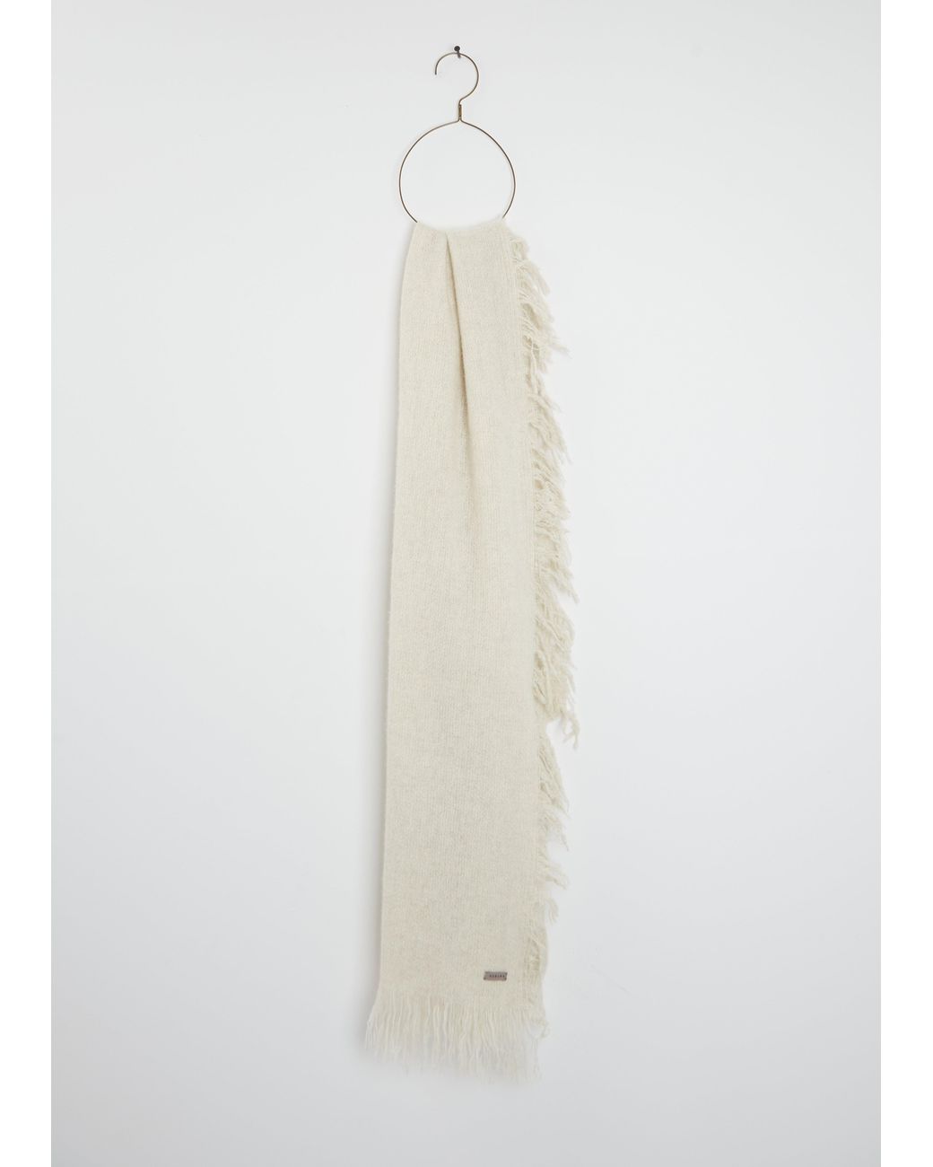 NORLHA Nomad Net Crest Scarf in White | Lyst UK