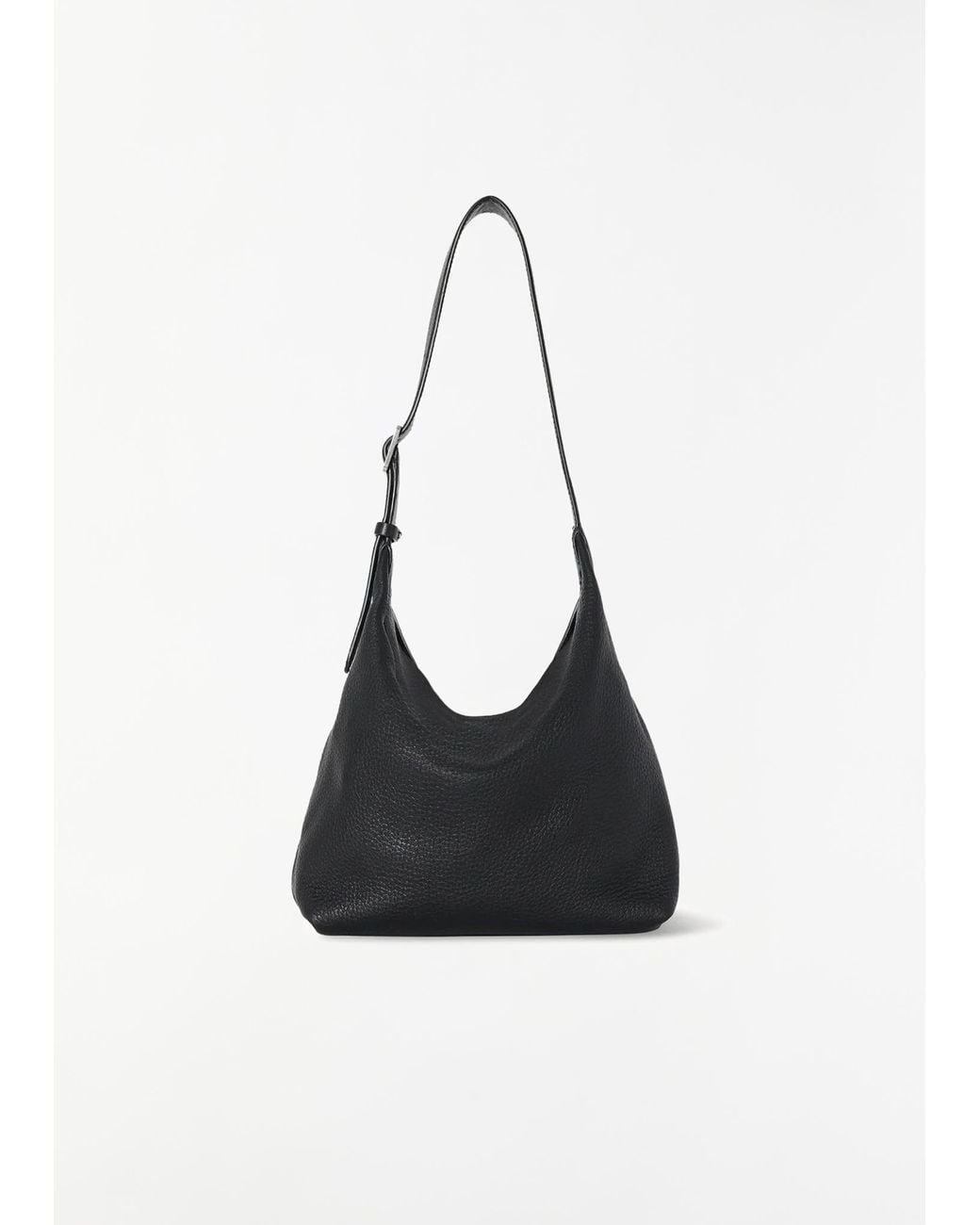 The Row Isa Leather Bag in Black | Lyst