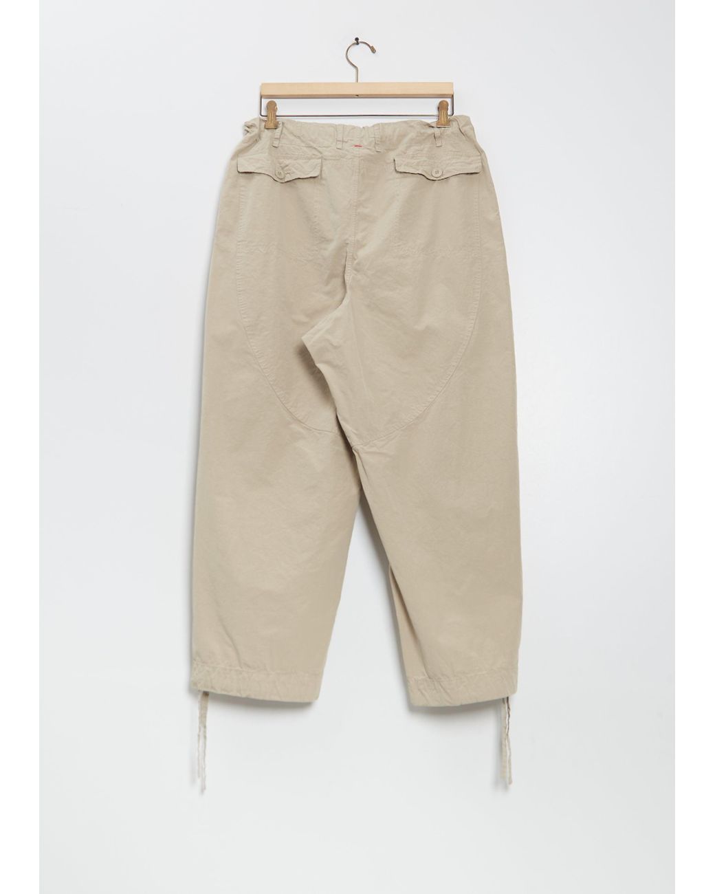 Casey Casey Abel Cotton Pant in Natural | Lyst