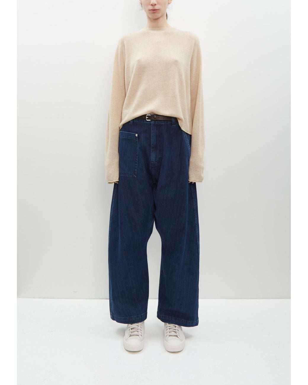 Sofie D'Hoore Plato Washed Denim Jeans in Blue | Lyst