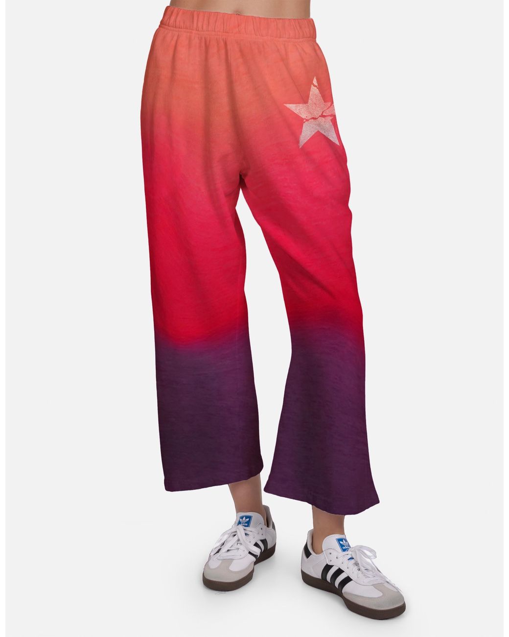 Lauren Moshi Martina Cracked Star in Red | Lyst