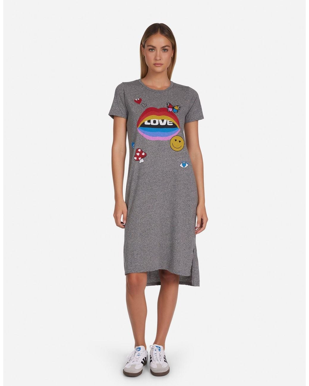 Lauren Moshi Genesis Love Collage in Gray | Lyst
