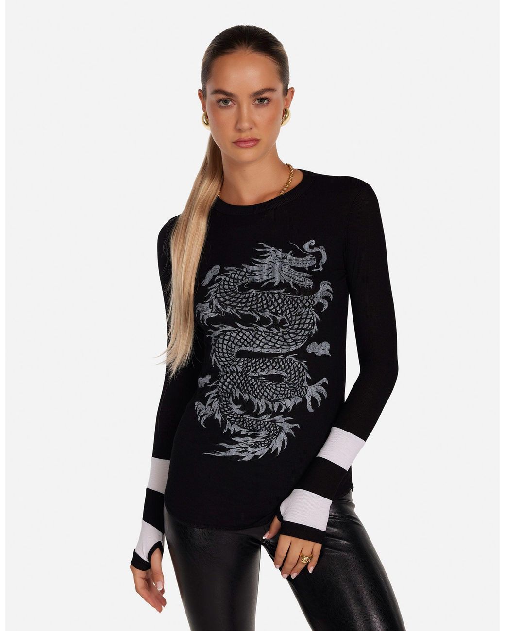 Lauren Moshi Zephyr Vintage Dragon in Blue | Lyst