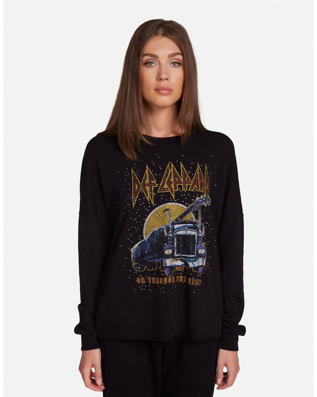 Lauren Moshi Lee Def Leppard Truck W/ Crystals in Black | Lyst