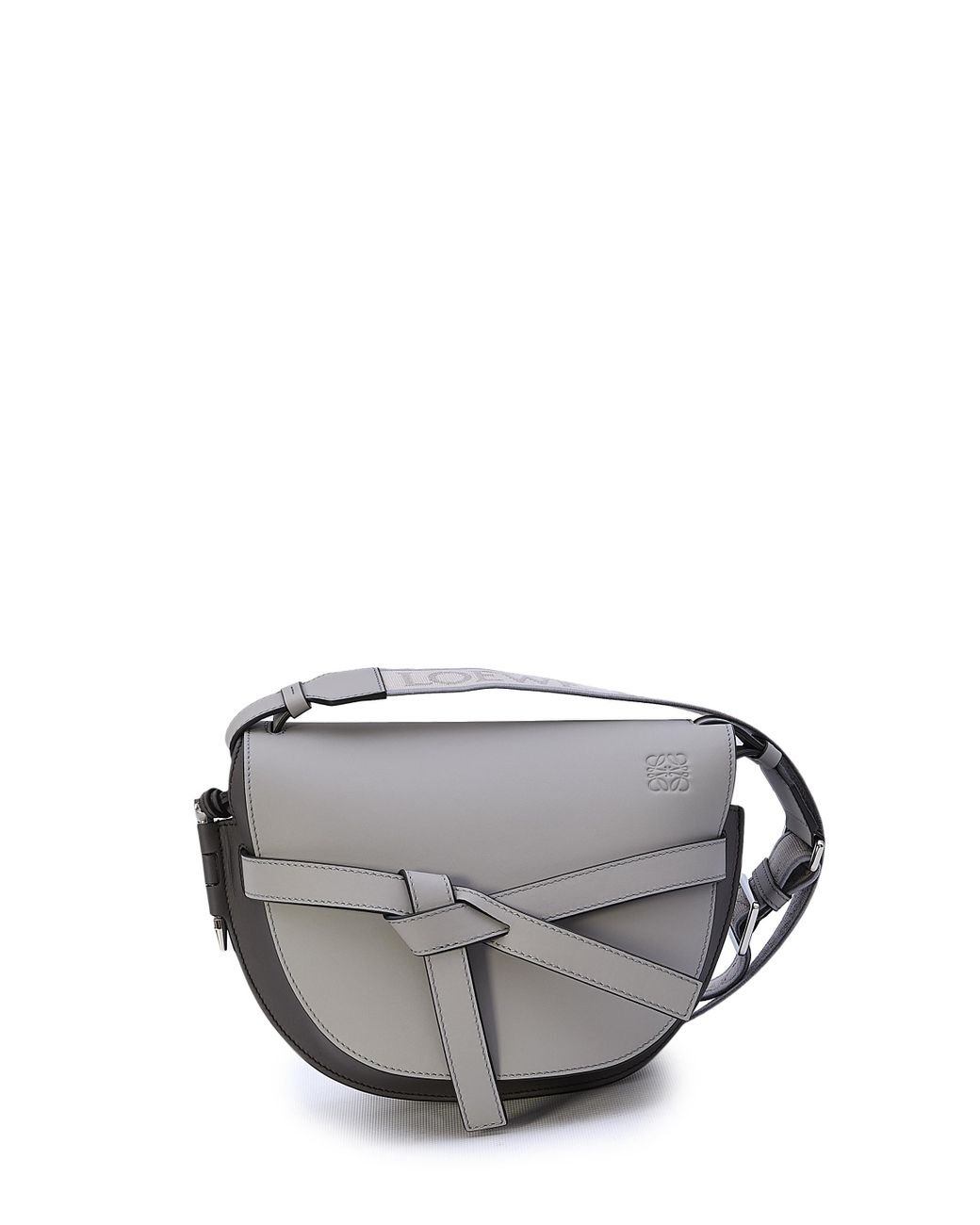 Loewe Small Gate Bag in Gray | Lyst