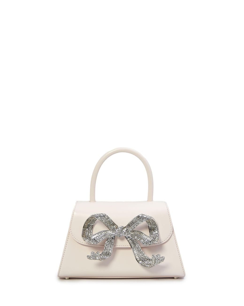 Self-Portrait Bow Envelope Mini Bag in Natural | Lyst