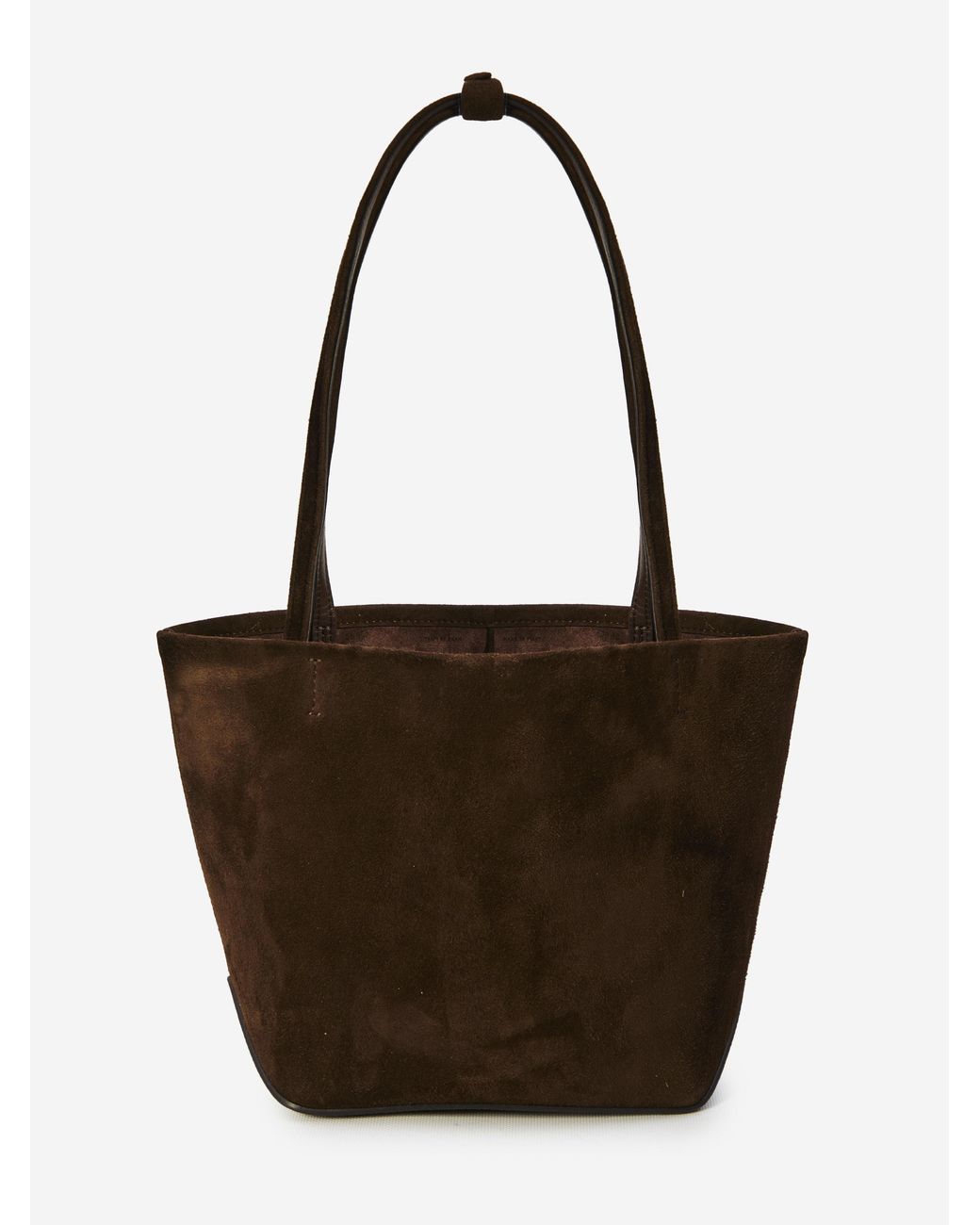 The Row Park Tote Edge Bag Medium in Brown | Lyst