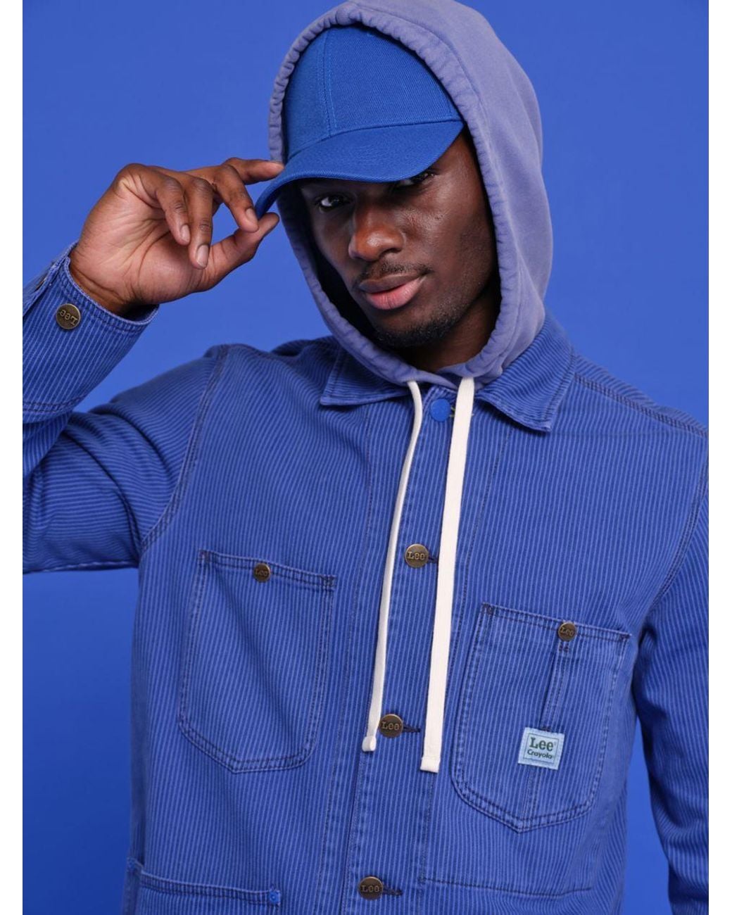 Lee Jeans X Crayola Limited Edition Colors Chore Jacket Violet Blue | Lyst