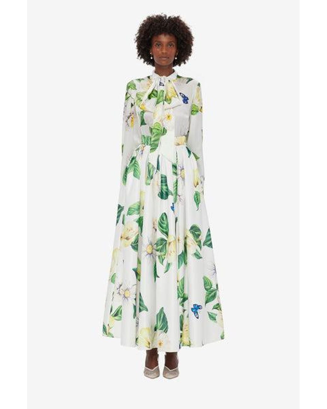 LEO LIN Reinette Skirt in Green | Lyst