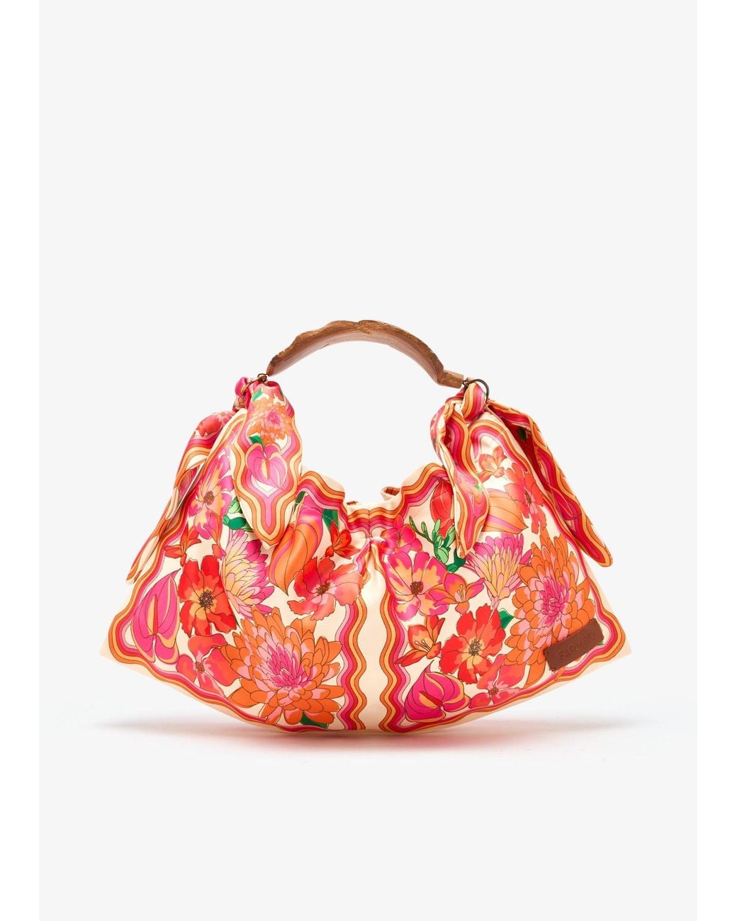 FARM Rio Spring Affair Scarf Mini Bag in Red | Lyst