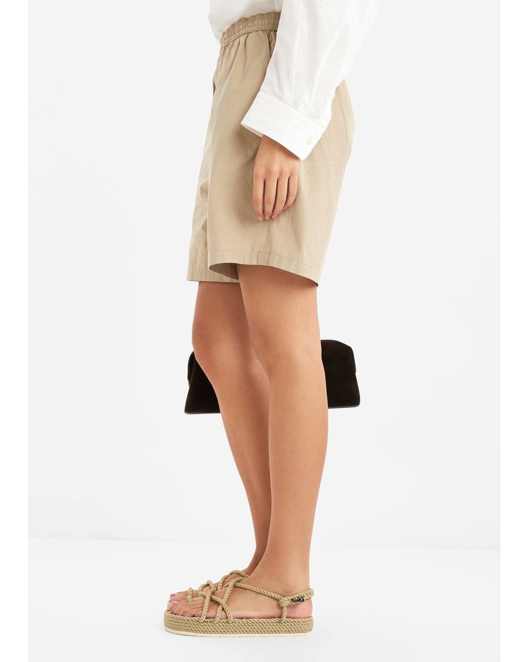 Nomadic State Of Mind Toe Joe Double Decker Sandals in Natural | Lyst