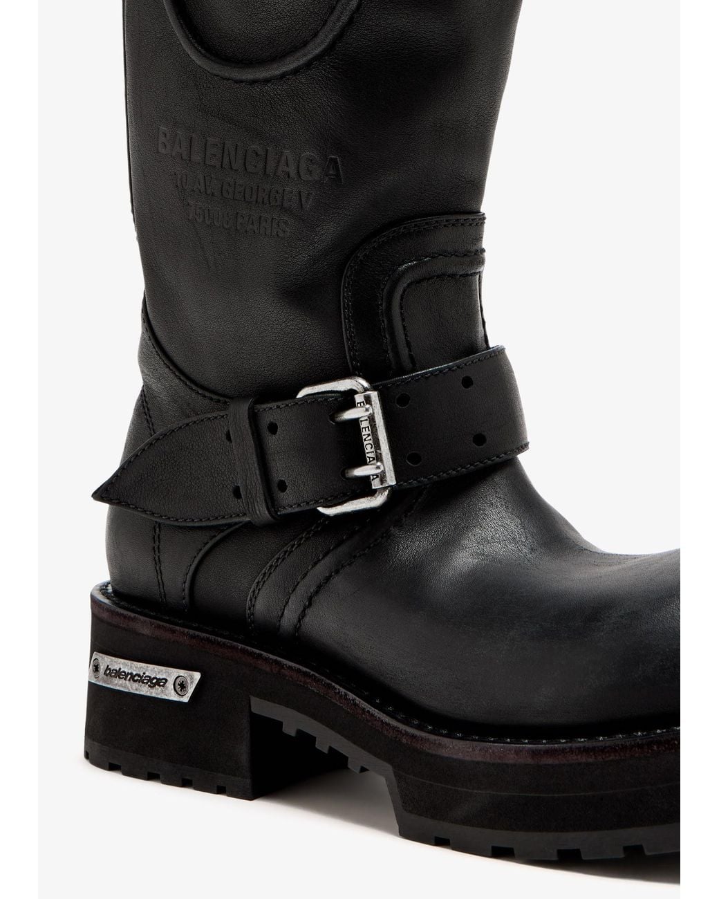 Balenciaga Venom Boots in Black | Lyst