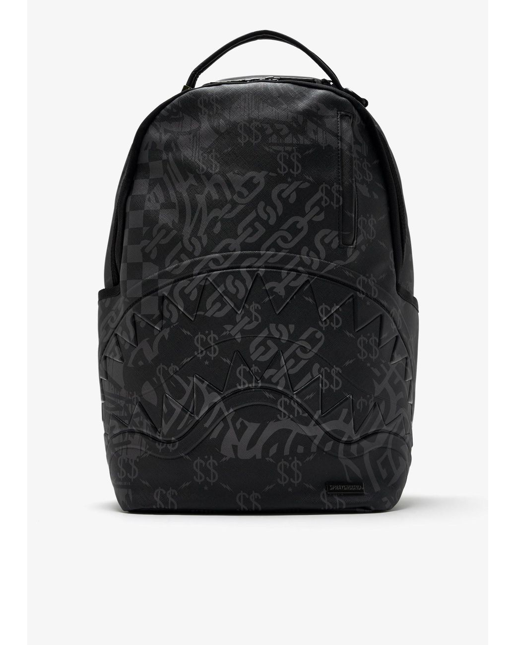 Sprayground 3Am Check Backpack in Black for Men | Lyst