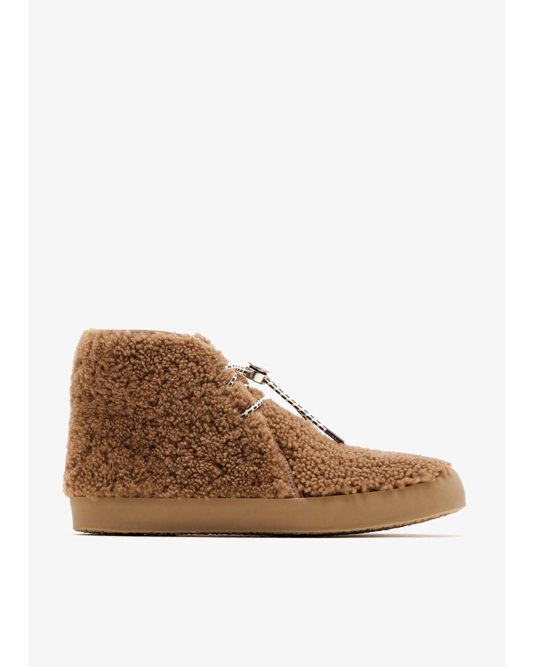 Le Monde Beryl Desert Shearling Boots in Brown | Lyst