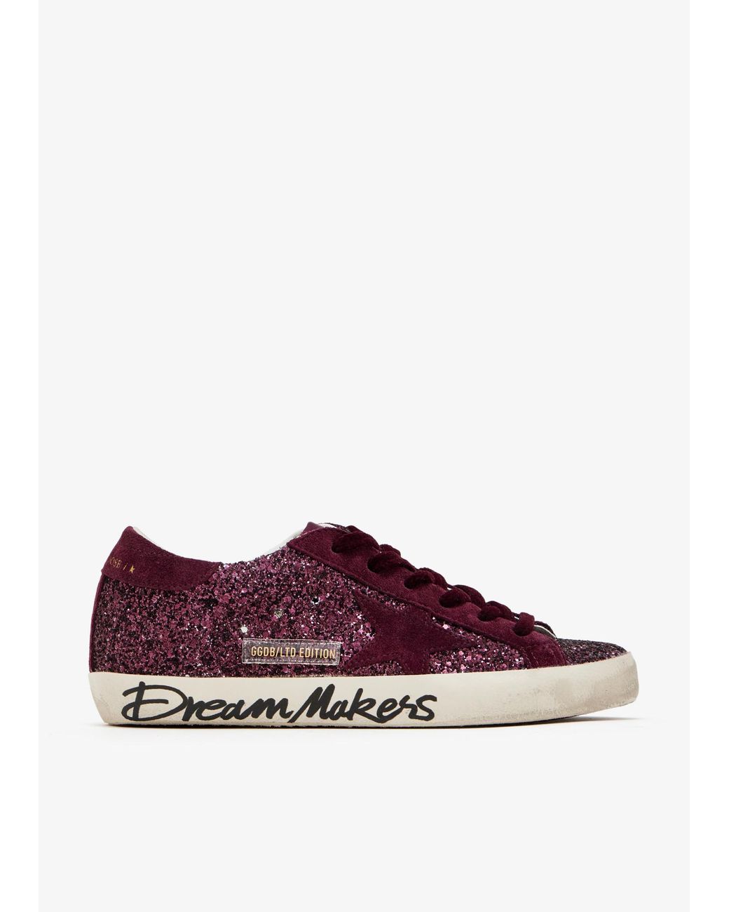 Golden Goose Super-Star Sneakers in Purple | Lyst