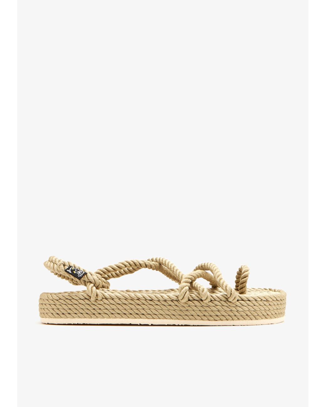 Nomadic State Of Mind Toe Joe Double Decker Sandals in Natural | Lyst