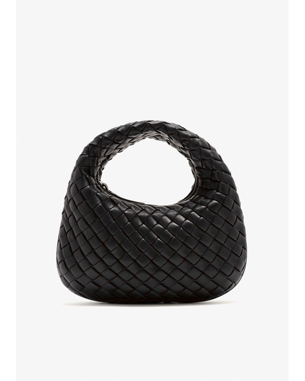 Bottega Veneta Baby Veneta Bag in Black | Lyst