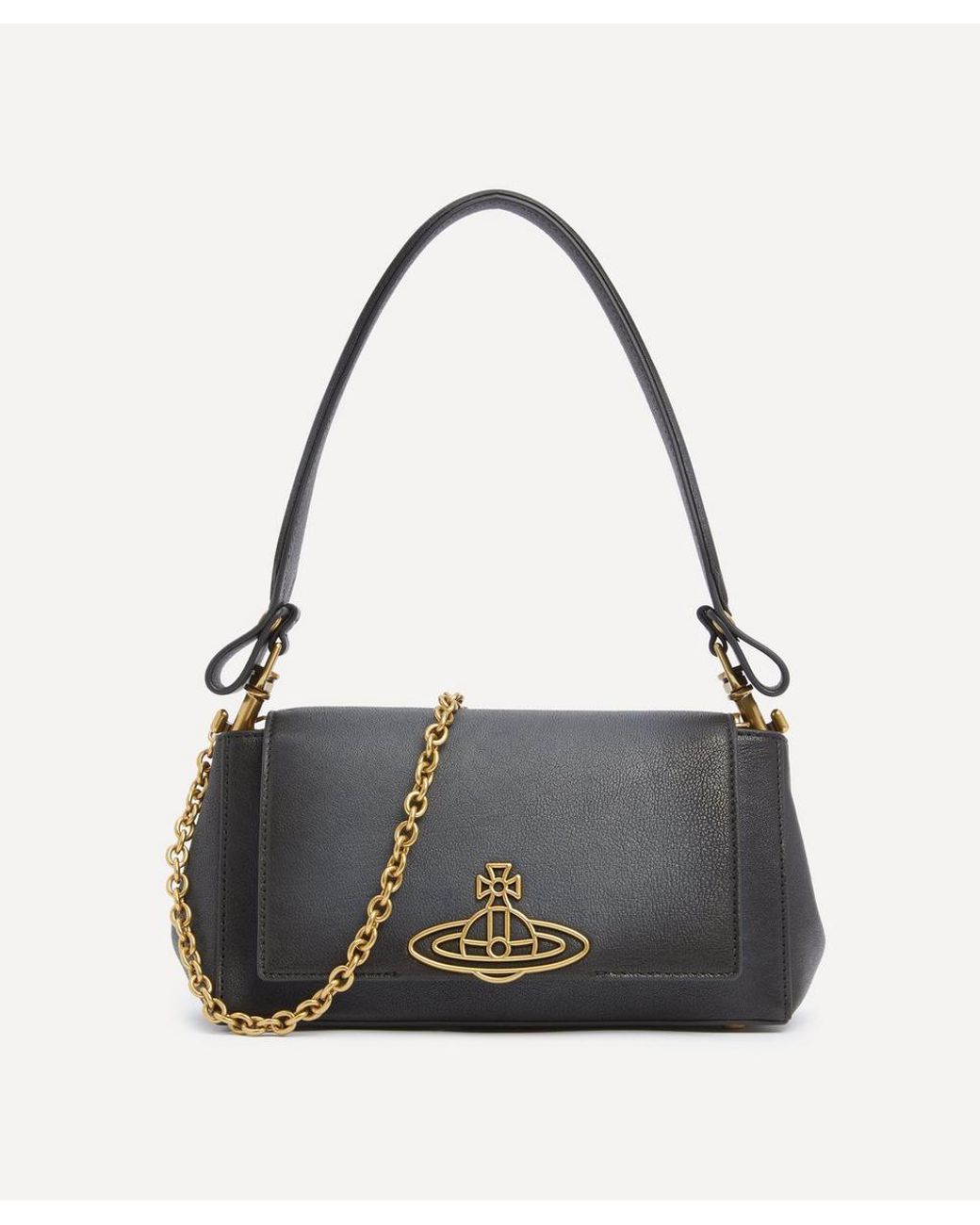 Vivienne Westwood Medium Hazel Handbag in Black | Lyst