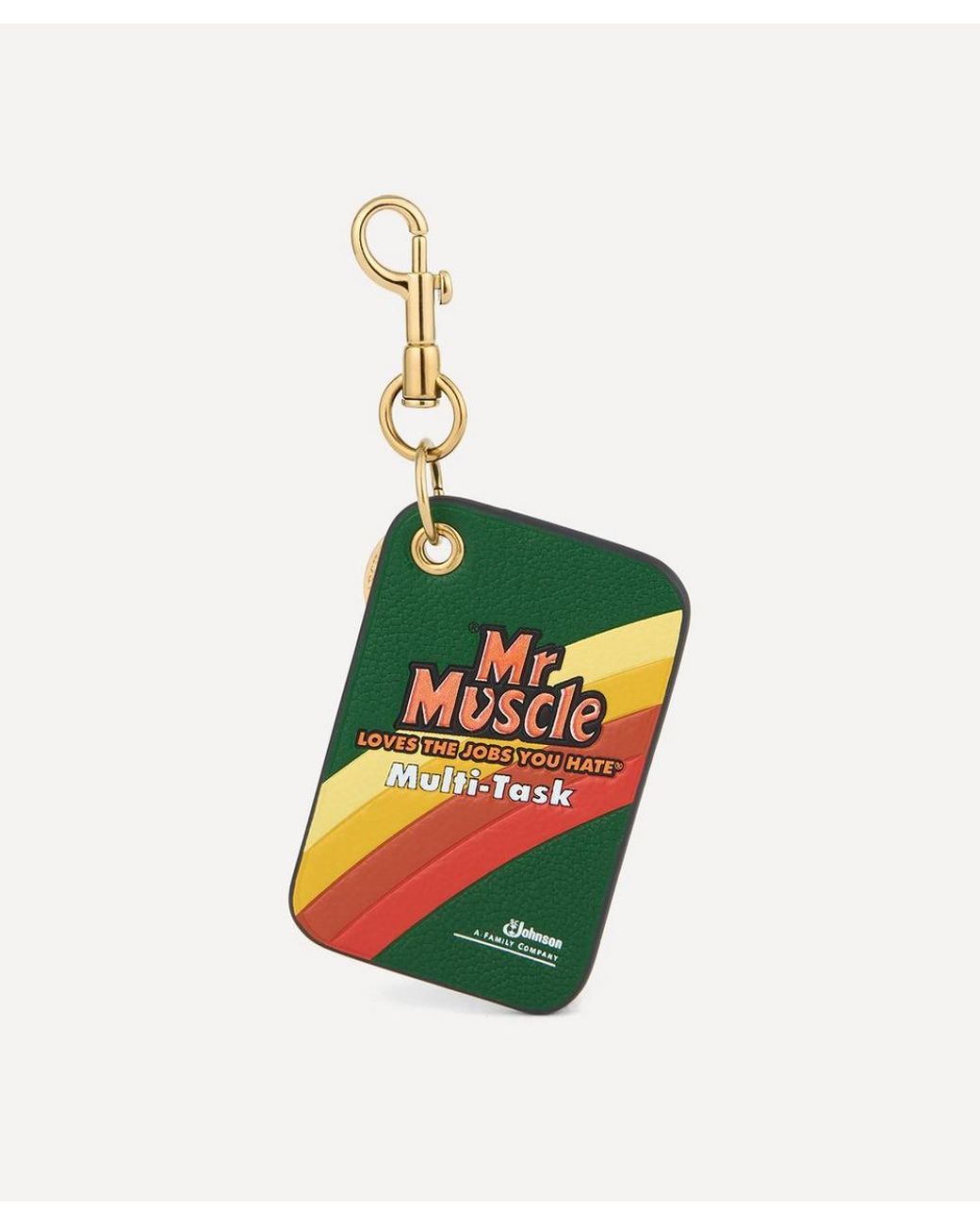 Anya Hindmarch Anya Brands Mr Muscle Charm in Green | Lyst UK
