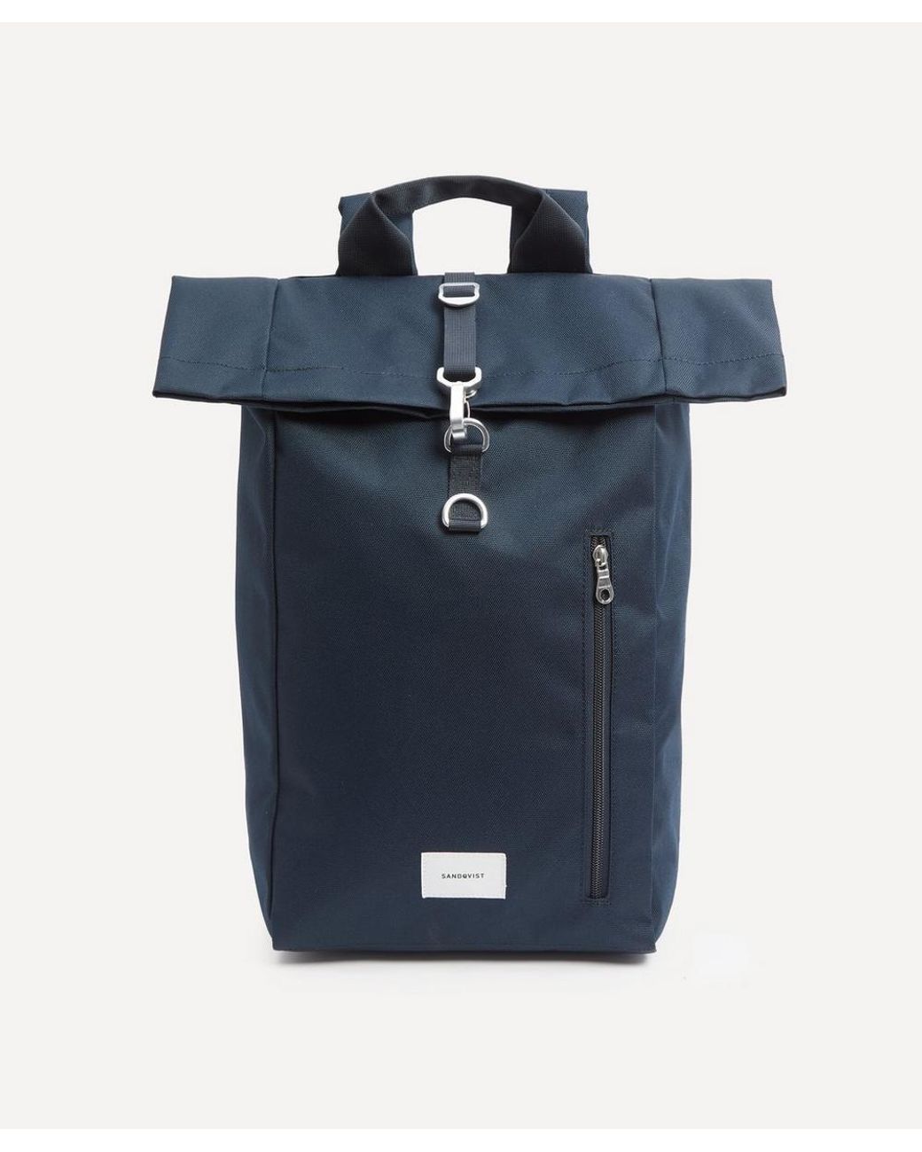 Sandqvist Ground Rolltop Backpack in Blue for Men | Lyst