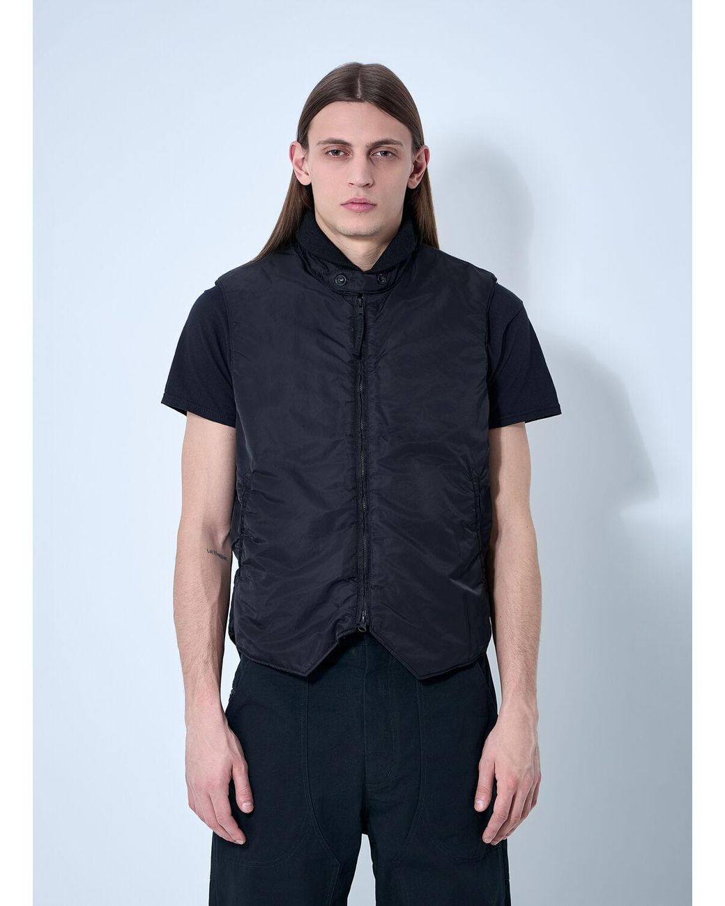 Engineered Garments Shell Vest in Blue for Men | Lyst