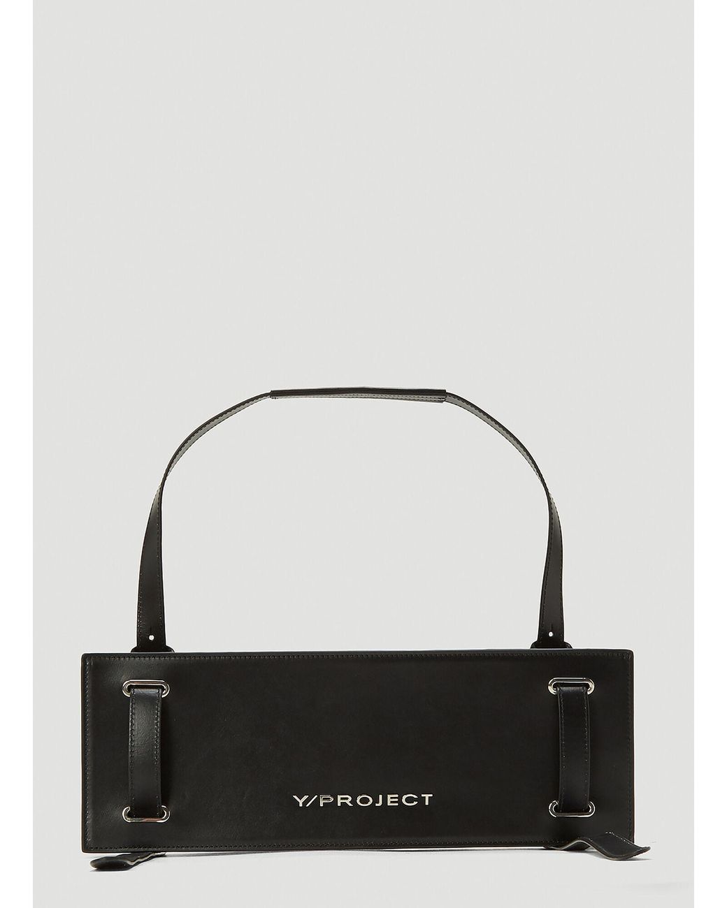 Y Project Accordian Mini Baguette Bag In Black For Men Lyst